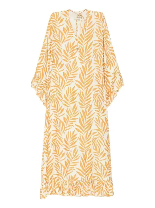 BAMBAH Naira Aftan Dress - Neutrals
