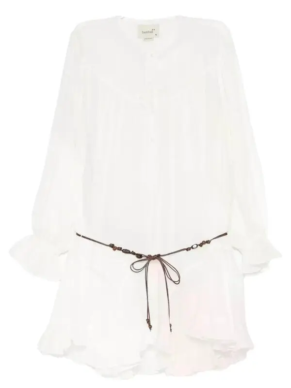 BAMBAH Audrey Dress - White
