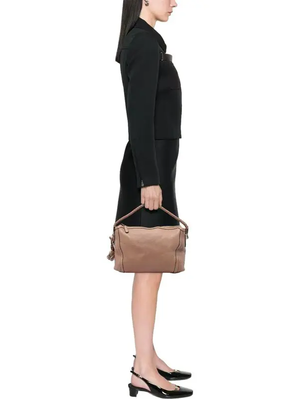 Gucci 2016-2026 Medium Pebbled Calfskin Bella Shoulder Bag - Brown