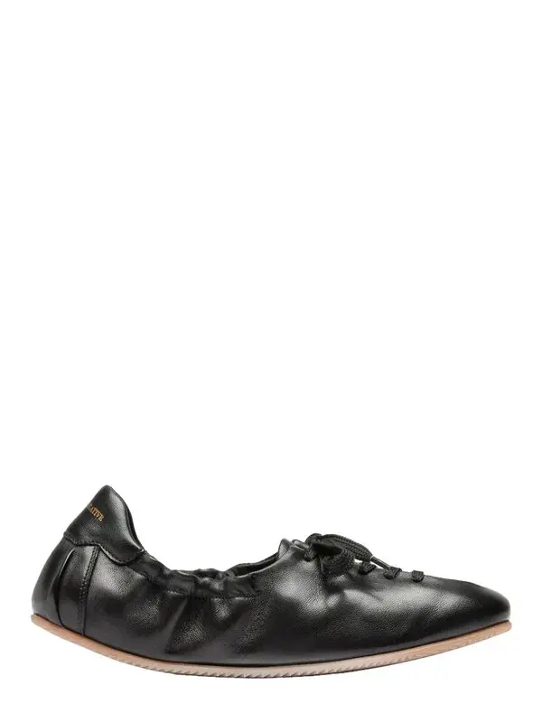 Officine Creative Ballet Lace-up Leather Low-top Sneakers - Black