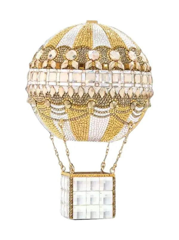 Judith Leiber Hot Air Balloon Rozier Clutch Bag - Gold