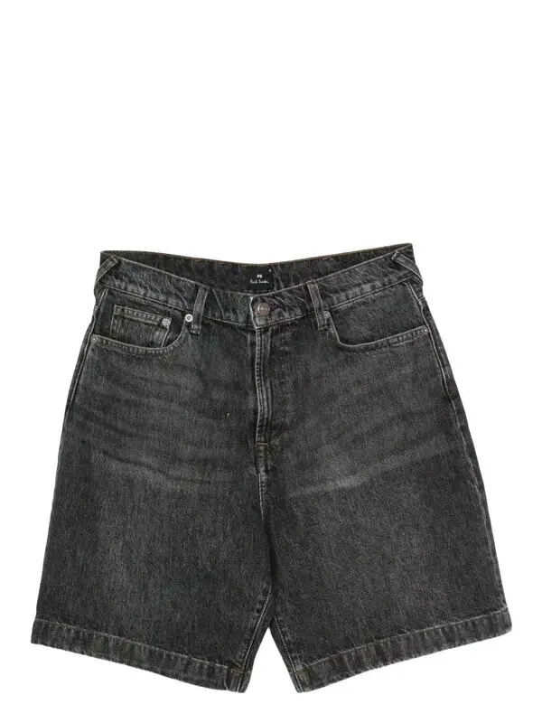 Paul Smith Relaxed-fit Denim Shorts - Black