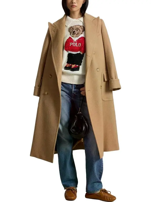 Polo Ralph Lauren Polo Bear Linen-cotton Sweater - Neutrals