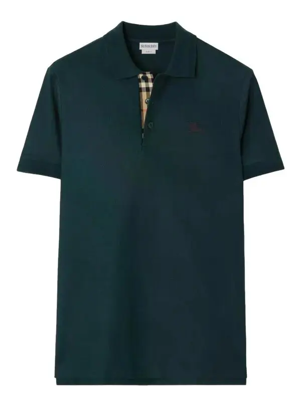 Burberry Cotton Polo Shirt - Green