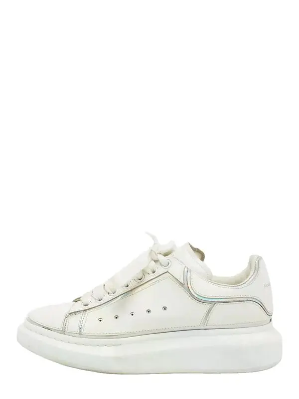 Alexander McQueen Oversized Lace-up Sneakers - White