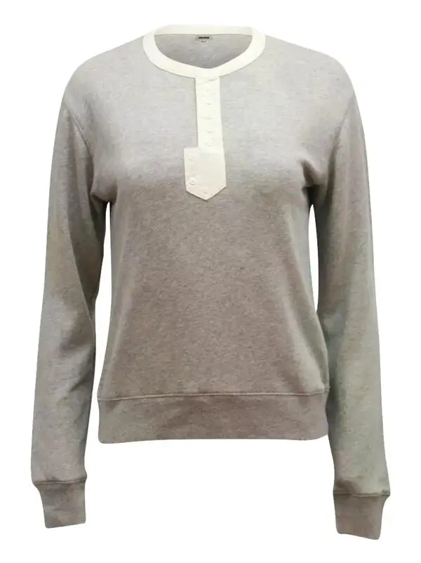 Zadig&Voltaire Watson Logo Print Sweater - Grey