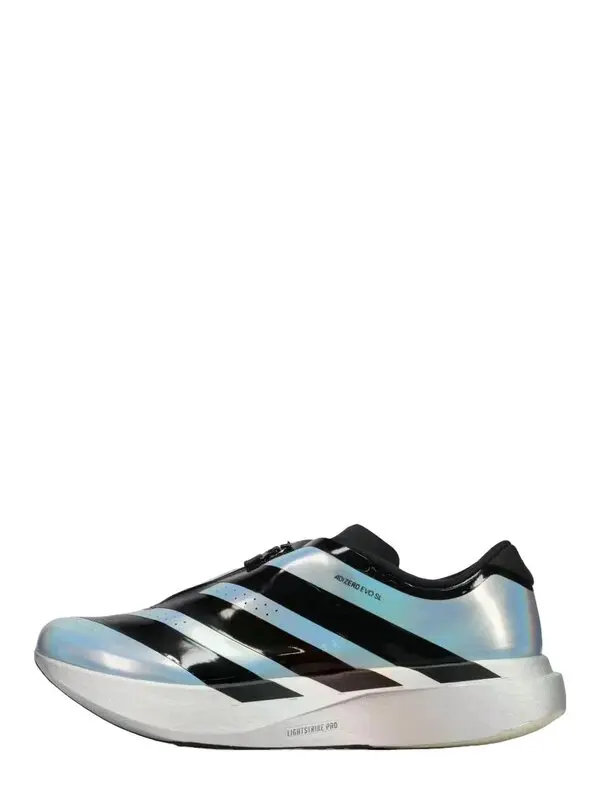 Adidas Adizero Evo Sl Zip Shoes - Silver