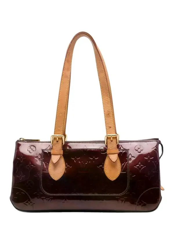 LOUIS VUITTON 2008 Monogram Vernis Rosewood Avenue Shoulder Bag - Red