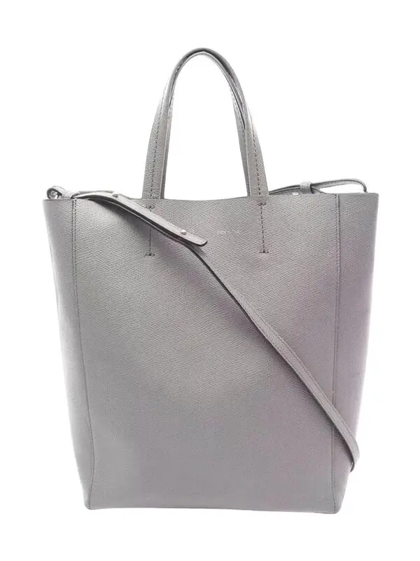 Celine Vertical Cabas Tote Satchel - Grey