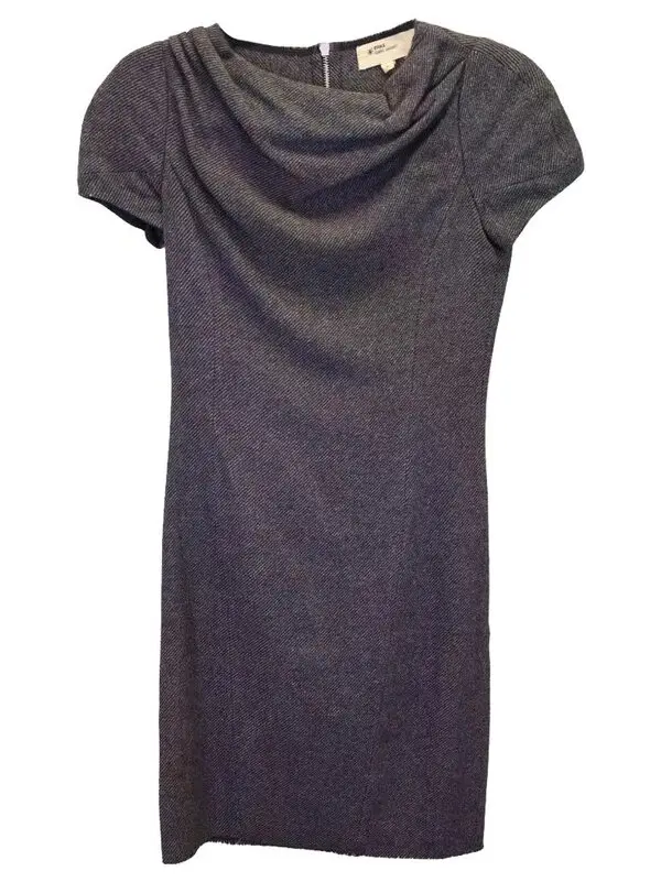 ISABEL MARANT VINTAGE Cowl Neck Shift Dress - Grey