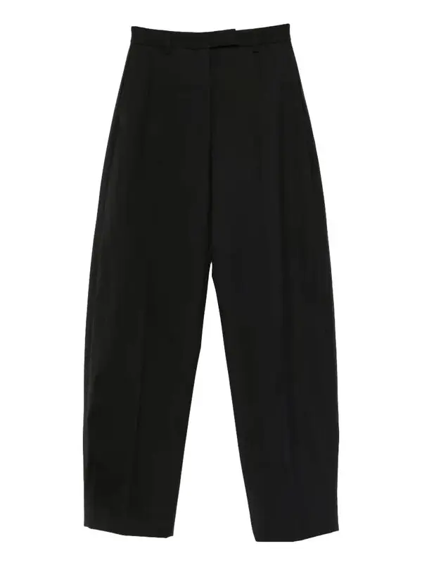 THELATEST E-dina High-waist Tailored Trousers - Black