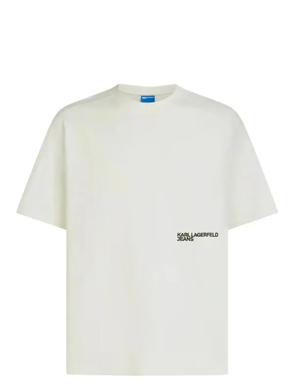 Karl Lagerfeld Logo-print T-shirt - White