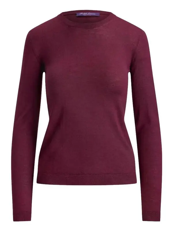 Ralph Lauren Cashmere Crewneck Sweater - Red
