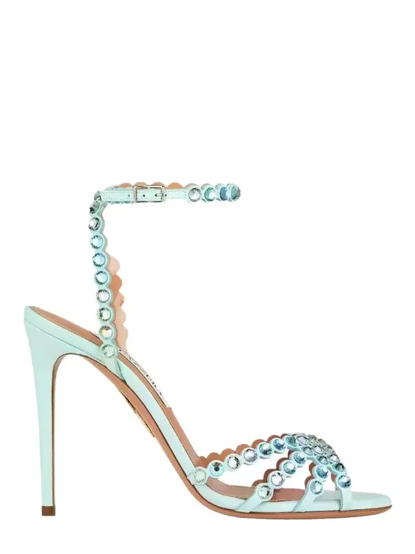 AQUAZZURA Tequila Sandals 105 - Blue