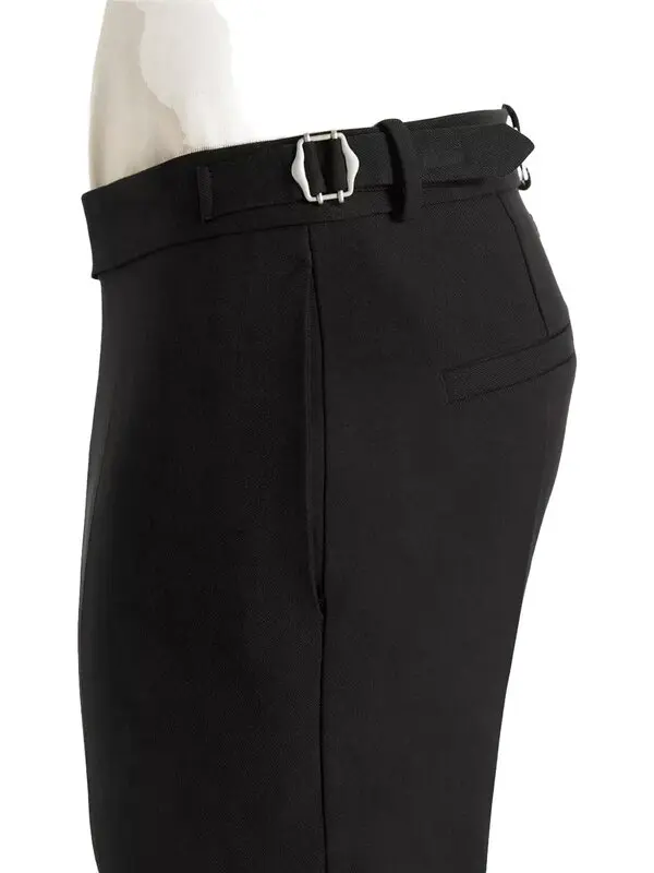 Manière De Voir Manierè De Voir Hubert Slim-fit Tailored Trousers - Black