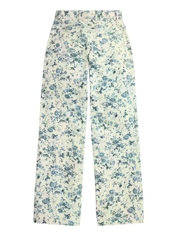 Ralph Lauren Floral-print Jeans - Neutrals