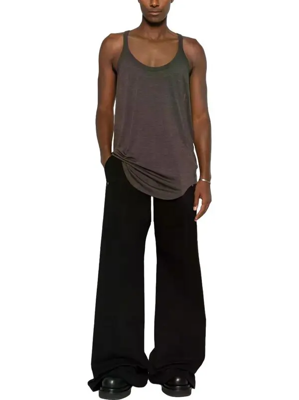 Rick Owens Scoop-neck Racerback Tank Top - Brown