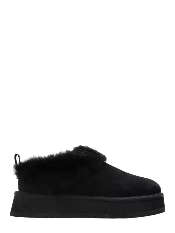 UGG Tazzelle Shearling-trim Ankle Boots - Black
