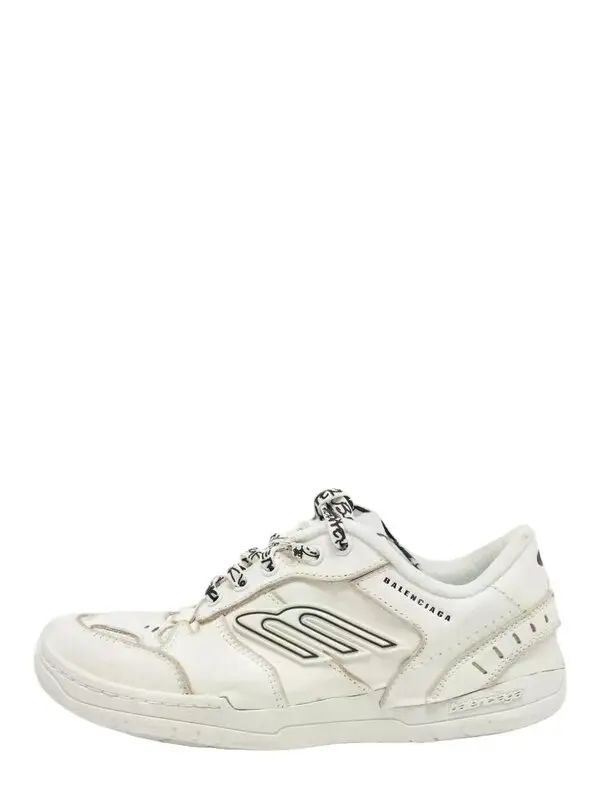 Balenciaga Hamptons Low-top Sneakers - White