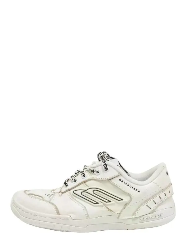 Balenciaga Hamptons Low-top Sneakers - White