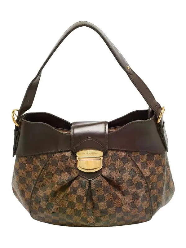 LOUIS VUITTON Sistina Damier Ebene Shoulder Bag - Brown