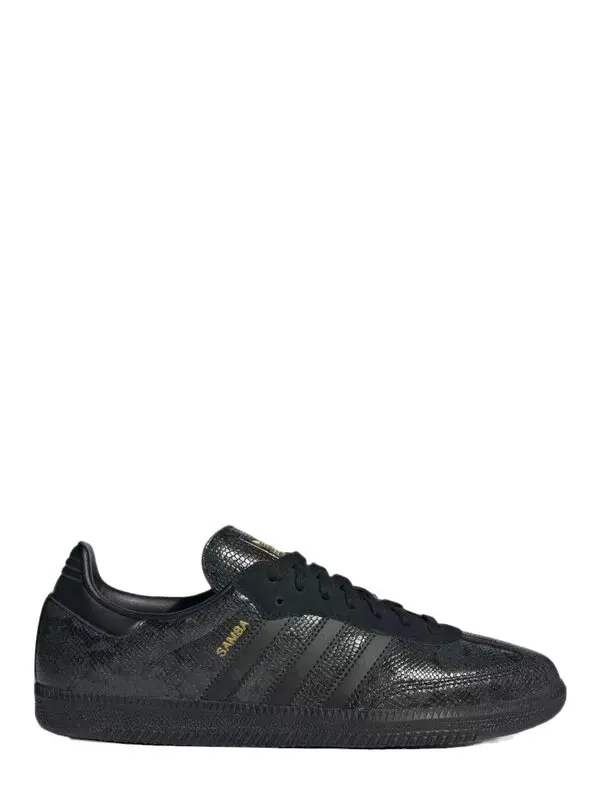 Adidas Samba Og Snakeskin Effect Shoes - Black