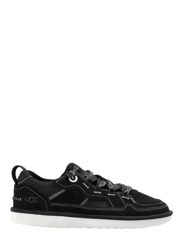 UGG Minimel Suede And Recycled Fiber Low-top Sneakers - Black