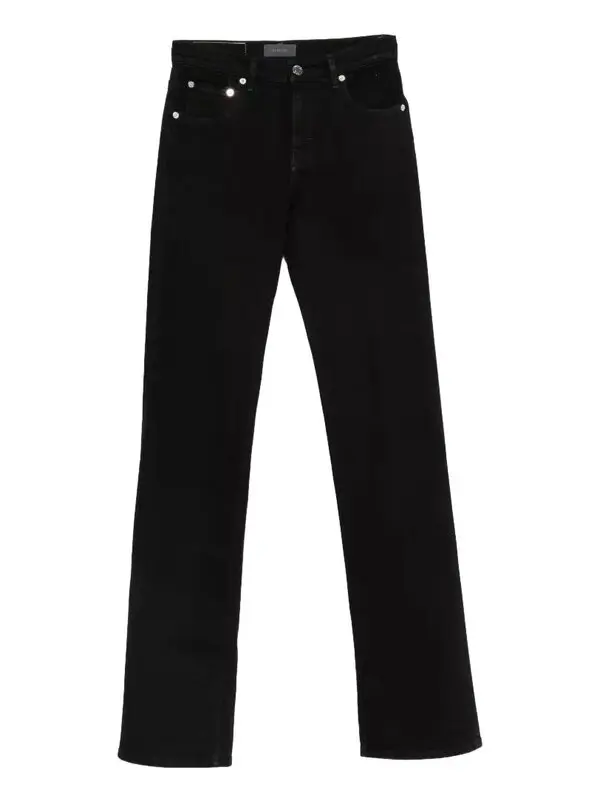 HAIKURE Split Hem Jeans - Black