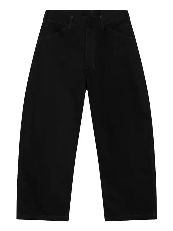 LEMAIRE Straight-leg Carpenter Trousers - Black