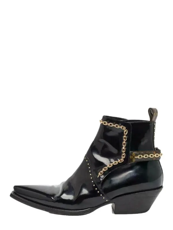 LOUIS VUITTON Matador Ankle Boots - Black