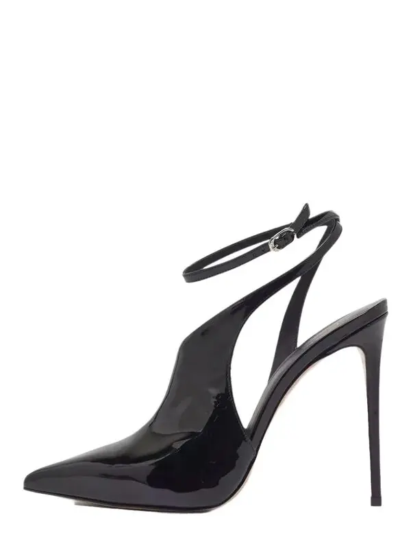 LE SILLA Futura Ankle Wrap Pumps - Black