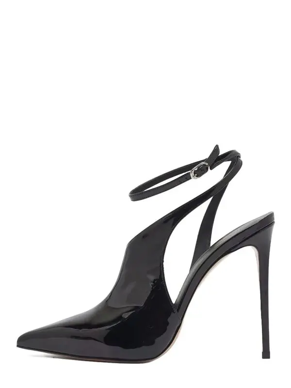 LE SILLA Futura Ankle Wrap Pumps - Black