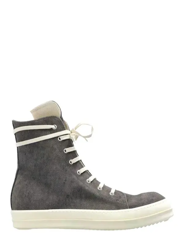 Rick Owens High Top Sneakers - Grey