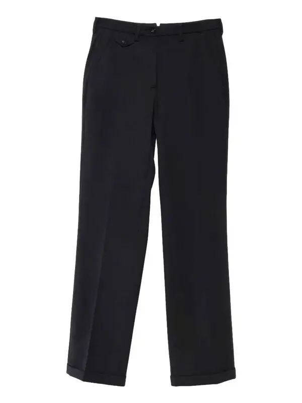 Seventy Pressed-crease Tailored Trousers - Blue