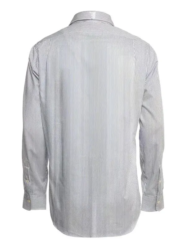 Polo Ralph Lauren Striped Long-sleeve Shirt - Blue