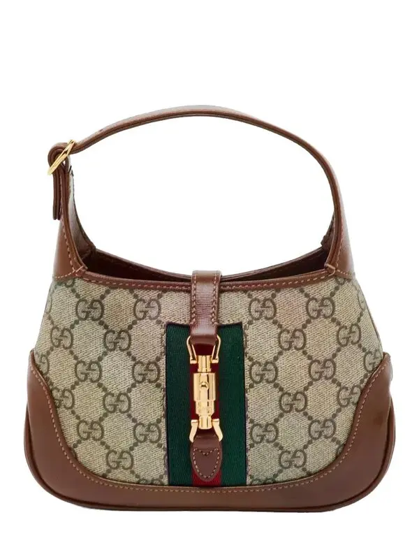 Gucci Jackie 1961 Gg Supreme Shoulder Bag - Neutrals