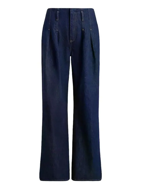 Polo Ralph Lauren Pleated Detail Jeans - Blue