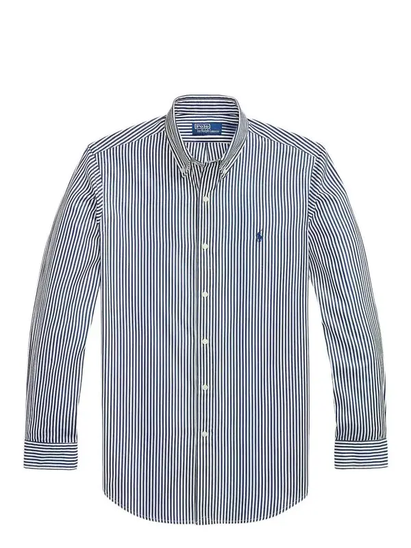 Polo Ralph Lauren Striped Buttoned Shirt - White