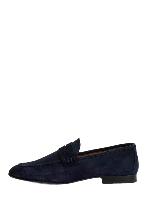 HACKETT LONDON Suede Loafers - Blue