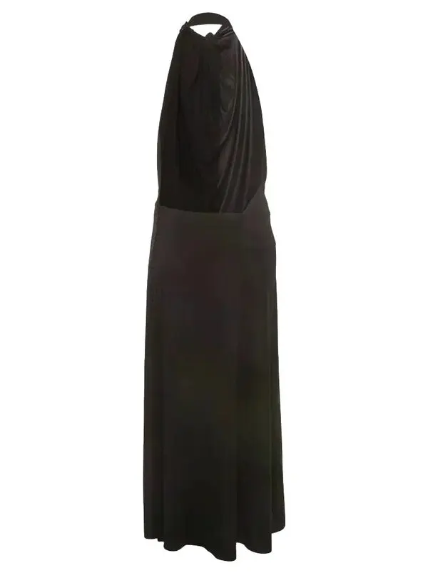 Magda Butrym Draped Maxi Dress - Black