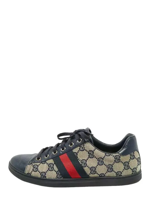Gucci Ace Gg Supreme Sneakers - Blue