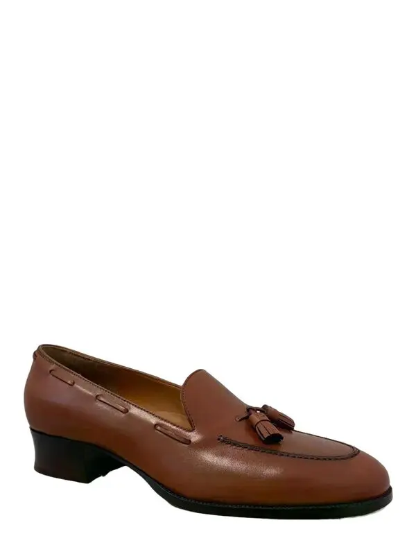 Loro Piana Serge Tassel Loafers - Brown