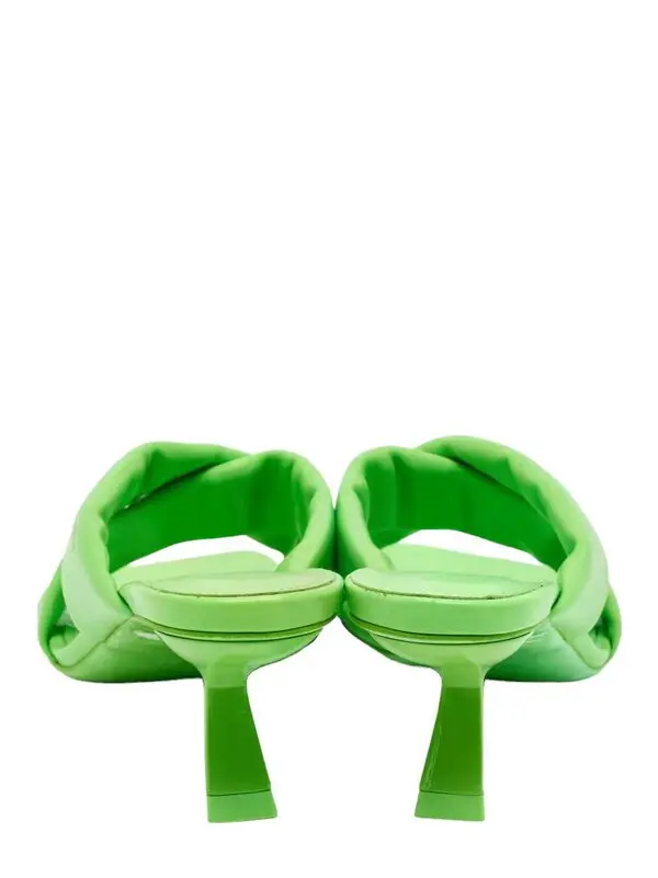 FERRAGAMO Aldura Crossover Sandals - Green
