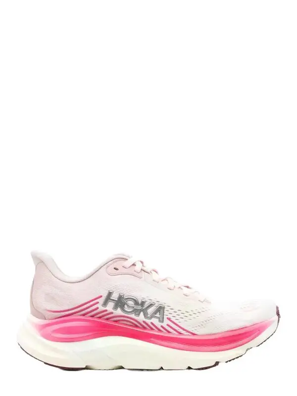HOKA® Logo-print Panelled Sneakers - Pink