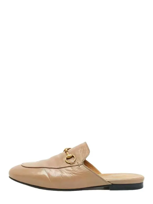 Gucci Princetown Horsebit Mules - Neutrals