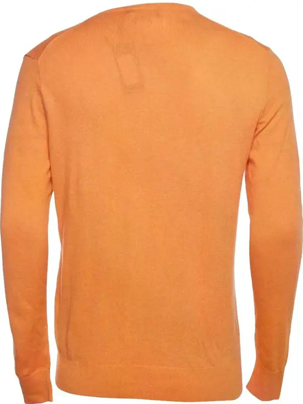 Polo Ralph Lauren Knit V-neck Sweater - Orange