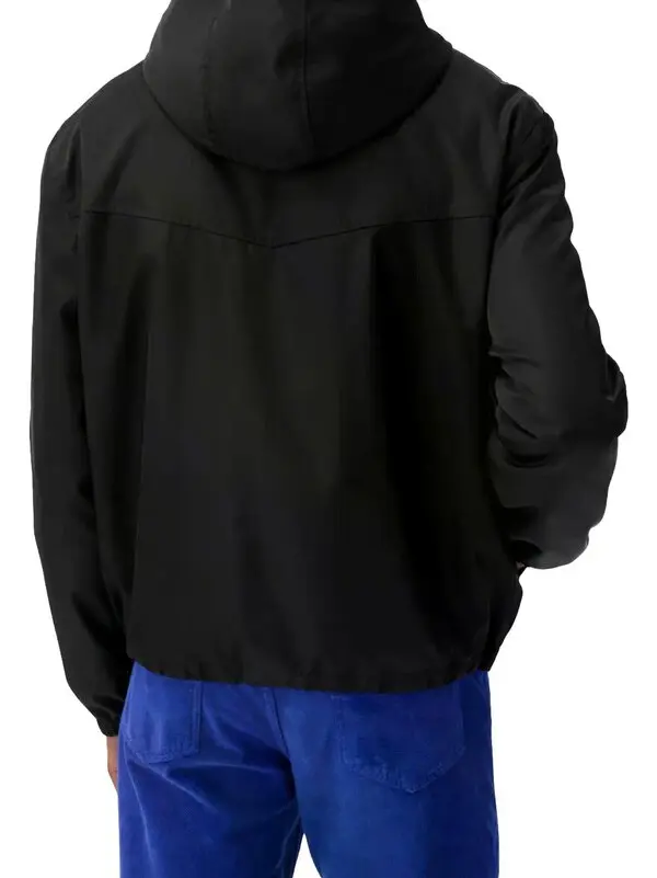 Versace Technical Twill Blouson With Medusa Cameo Patch - Black