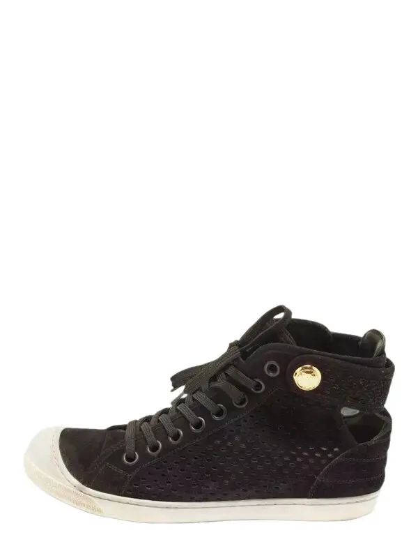 LOUIS VUITTON Punchy High-top Sneakers - Black