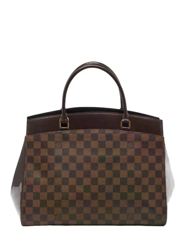 LOUIS VUITTON 2015 Mm Damier Ebene Rivoli Tote Bag - Brown