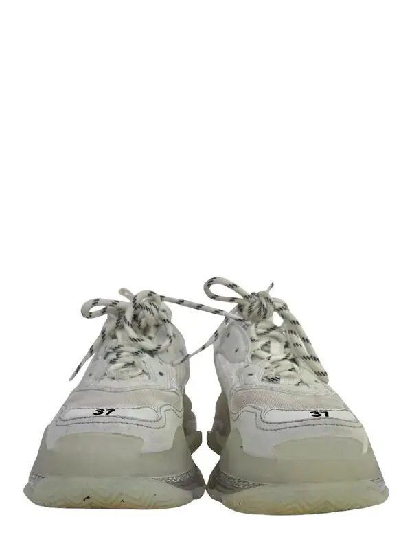 Balenciaga Triple S Clear Sole Sneakers - White